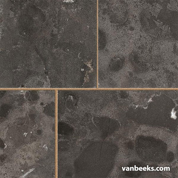 Banas Antique Black Natural Stone Pavers | Van Beek's