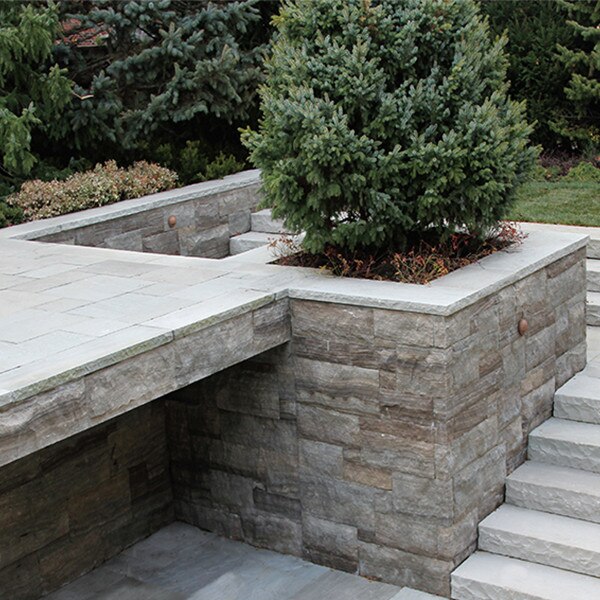 Banas Dove Grey Natural Stone Coping | Van Beek's