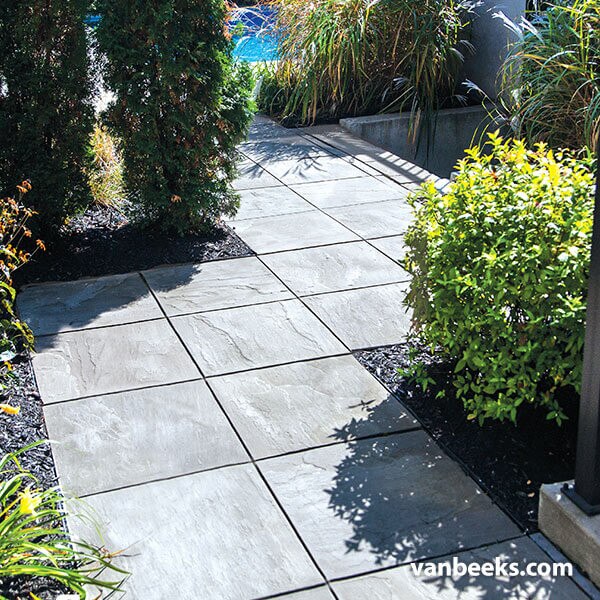 Banas Dove Grey Natural Stone Pavers | Van Beek's
