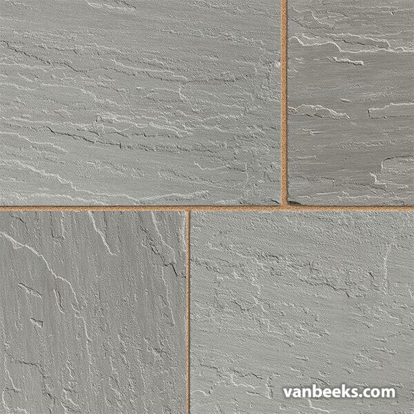 Banas Dove Grey Natural Stone Steps | Van Beek's