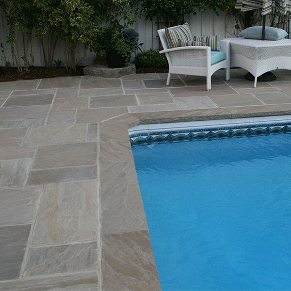 Banas Lavender Natural Stone Coping | Van Beek's