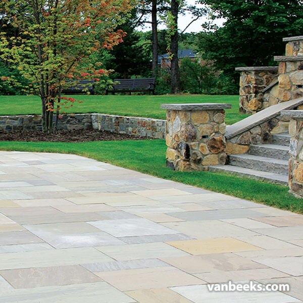 Banas Lavender Natural Stone Pavers | Van Beek's