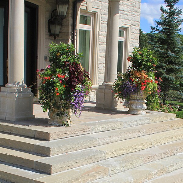 Banas Lavender Natural Stone Steps | Van Beek's