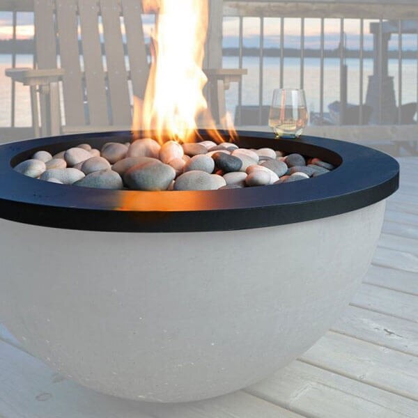 Barbara Jean Charcoal Trim Ring | Van Beek's