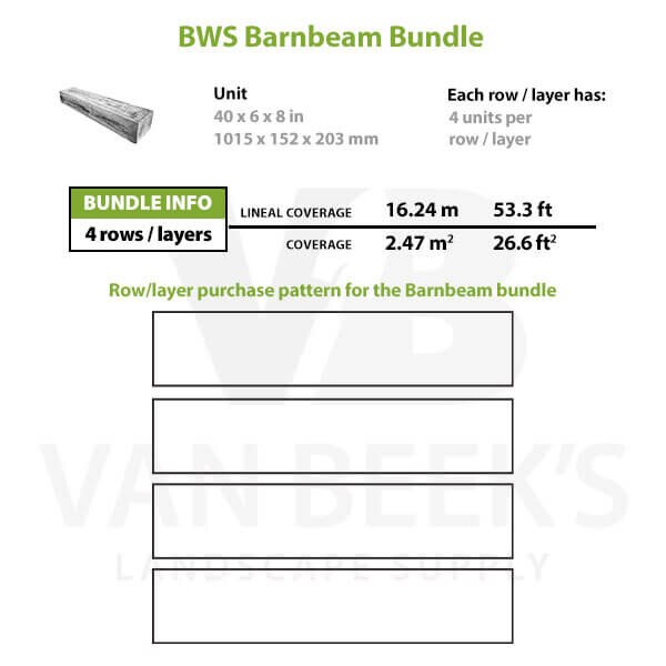 BWS Barnbeam Wall and Curb | Van Beek's
