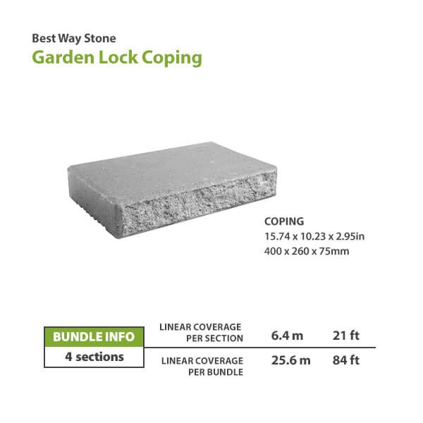 BWS Garden Lock Coping | Van Beek's
