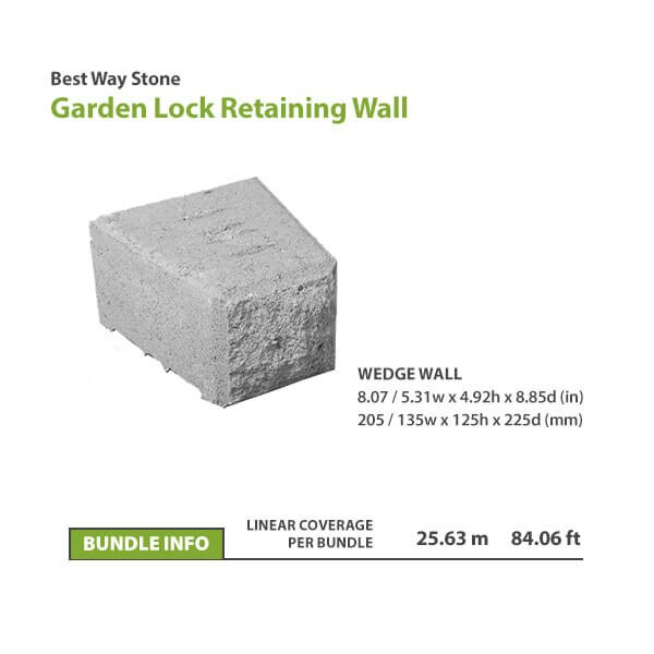 Best Way Stone Garden Lock Retaining Wall | Van Beek's