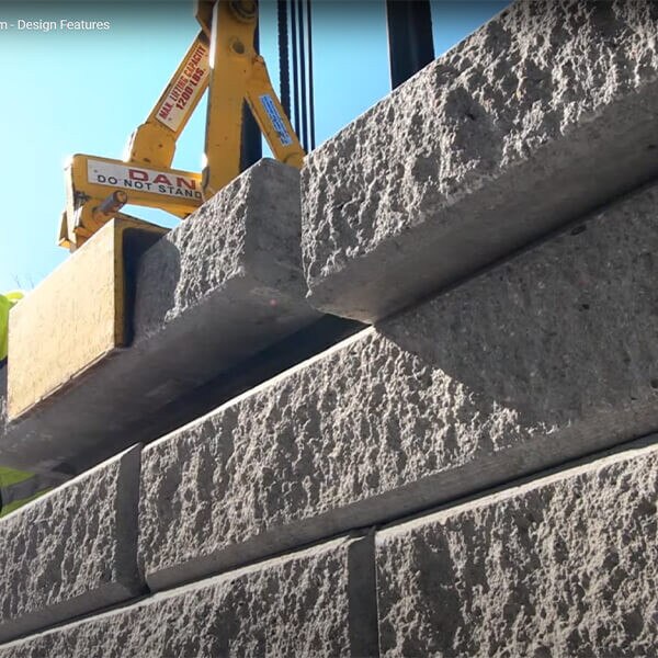 Best Way Stone Ridgewall Retaining Wall | Van Beek's