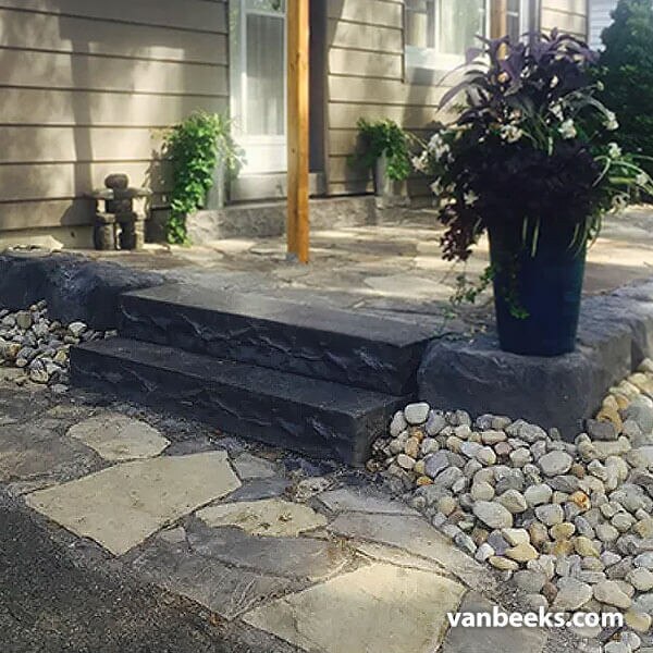 EDS Concrete Chisel Stacking Steps | Van Beek's