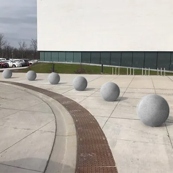 EDS Concrete Sphere Seat | Van Beek's