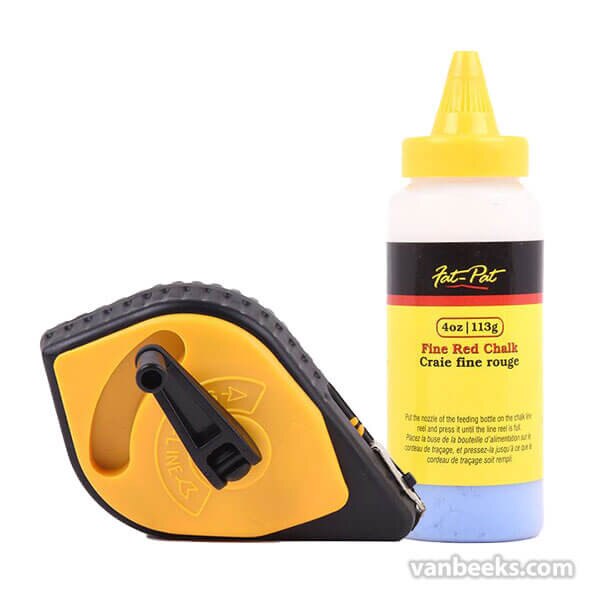 FatPat 100 Foot Chalk Line Reel | Van Beek's