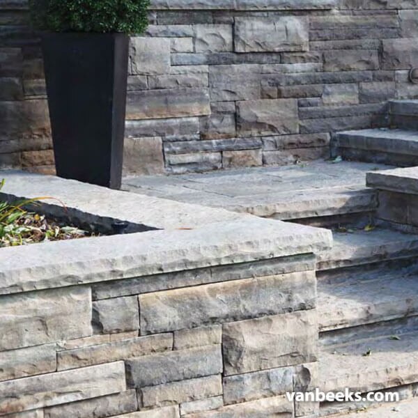 Guillotine Natural Wall Stone | Van Beek's