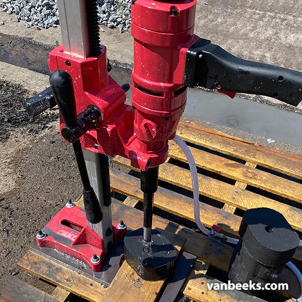4" Z1 Concrete Core Drill w/ Stand | Van Beek's