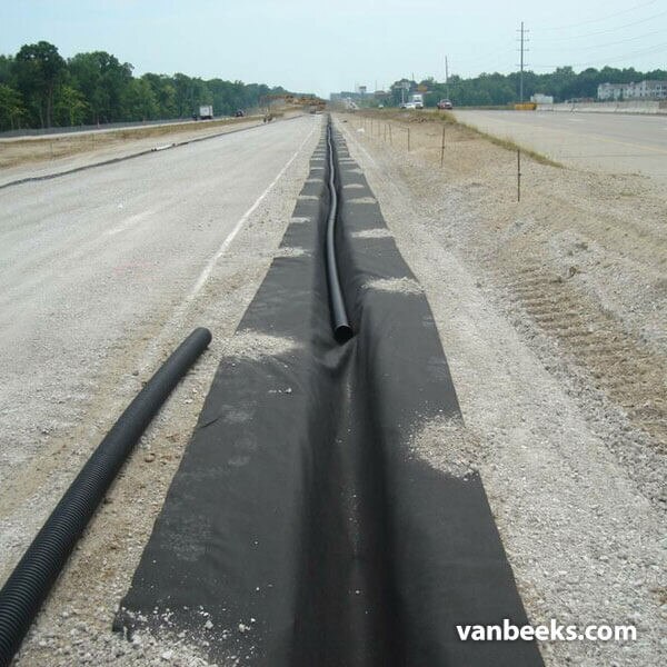 Non-Perforated Weeping Tile | Van Beek's