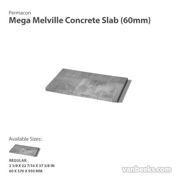Permacon Mega Melville Concrete Slab (60mm) | Van Beek's