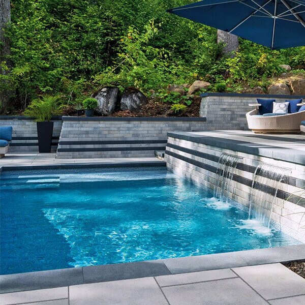 Permacon Melville Tandem Wall | Van Beek's