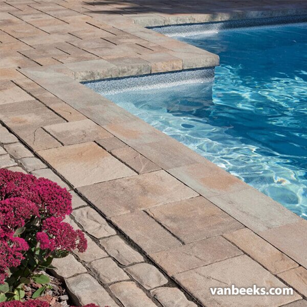 Permacon Mondrian Plus 50 Concrete Slab | Van Beek's