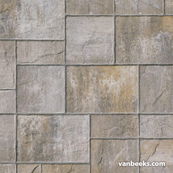 Permacon Mondrian Plus 50 Concrete Slab | Van Beek's