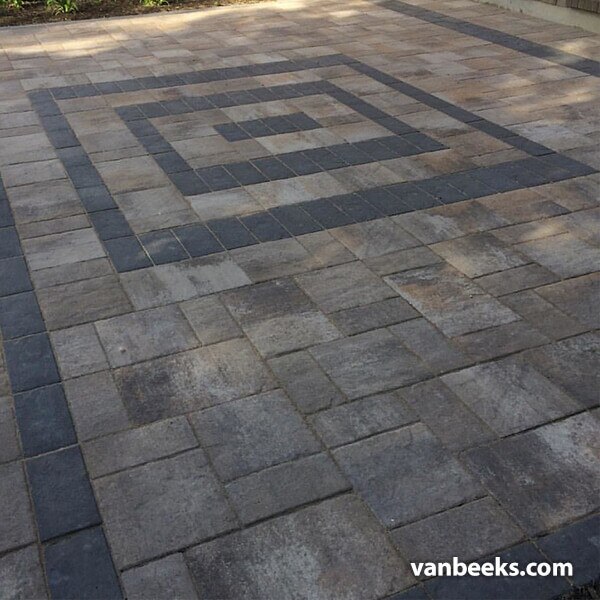 Permacon Mondrian Plus 60 Concrete Slab | Van Beek's