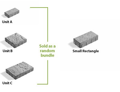 Permacon Mondrian Plus 60 Concrete Slab | Van Beek's