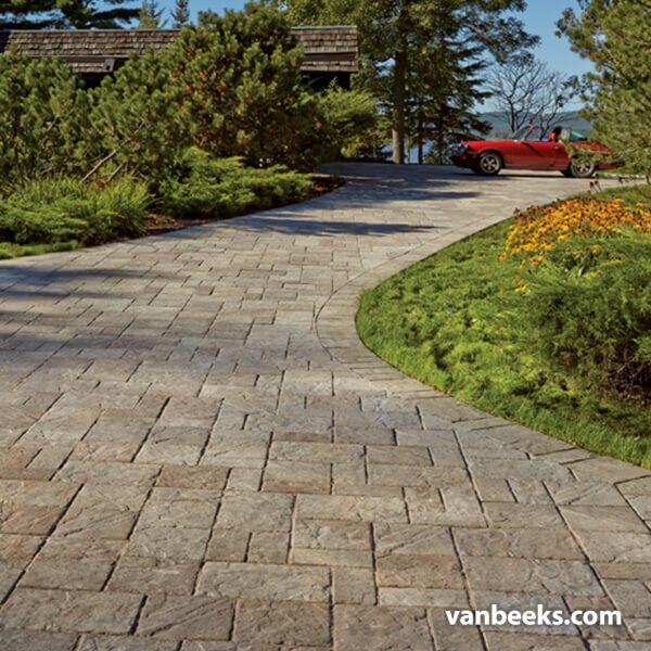 Permacon Mondrian Plus 80 Concrete Paver | Van Beek's