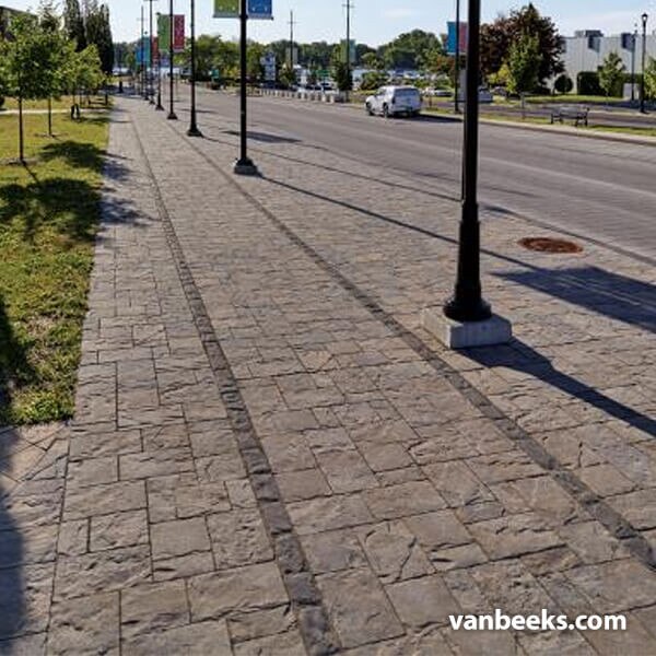 Permacon Mondrian Plus 80 Concrete Paver | Van Beek's