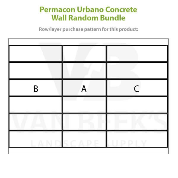 Permacon Urbano Wall Concrete Retaining Wall | Van Beek's