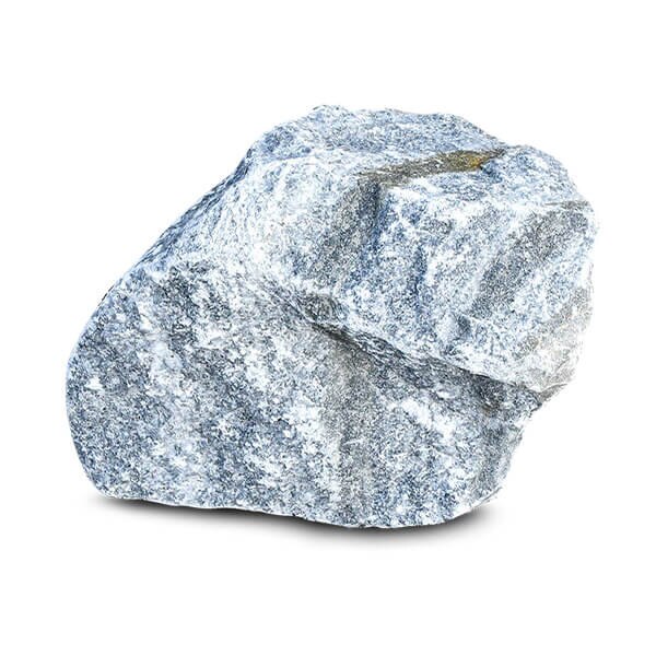 Steel Blue Marble Decorative Boulder | Van Beek's