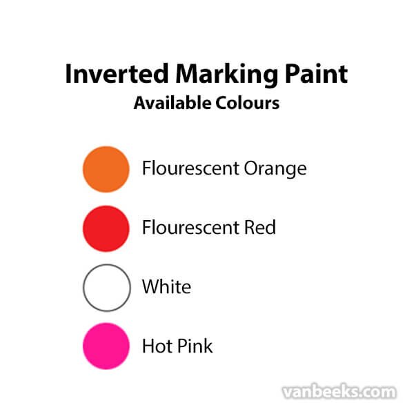 Surefoot Inverted Marking Spray Paint | Van Beek's