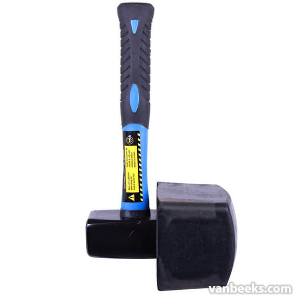 Tooltech 3lb Rubber Mallet Sledge Hammer | Van Beek's