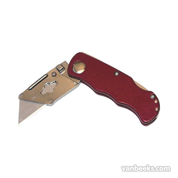 American Pro Folding Metal Utility Knife | Van Beek's