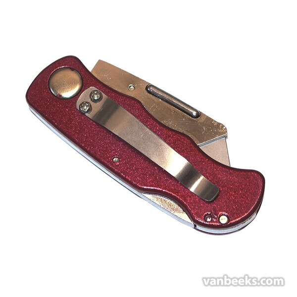 American Pro Folding Metal Utility Knife | Van Beek's