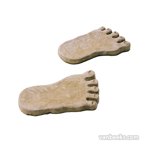 Triple H Big Feet Stepping Stones | Van Beek's