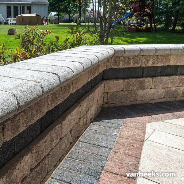 Unilock Brussels Fullnose Coping | Van Beek's
