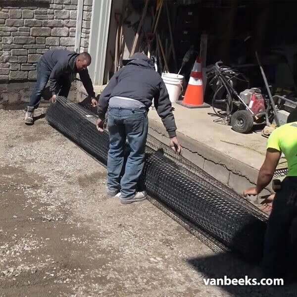 Unilock DriveGrid Geogrid System | Van Beek's