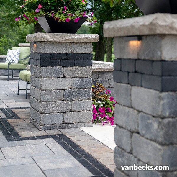 Unilock Ledgestone Concrete Coping | Van Beek's