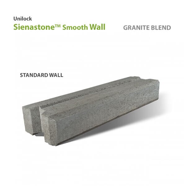 Unilock Sienastone Smooth Wall | Van Beek's