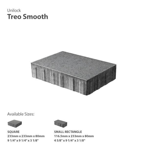 Unilock Treo Smooth Concrete Paver | Van Beek's