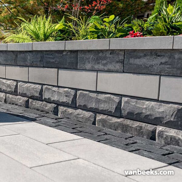 Unilock U-CARA Concrete Wall System | Van Beek's