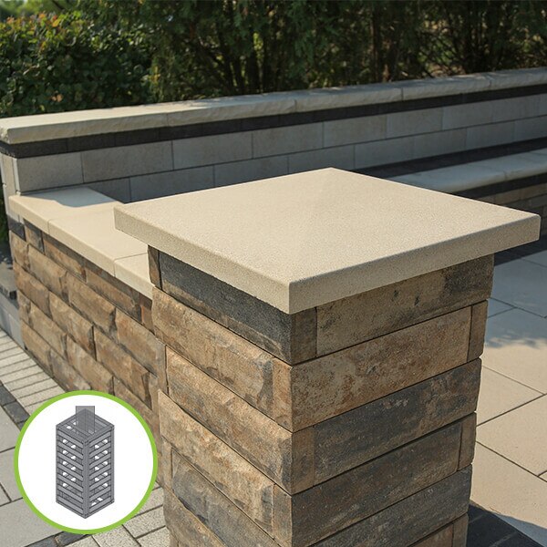 Unilock U-Cara Modular System Pillar Module | Van Beek's