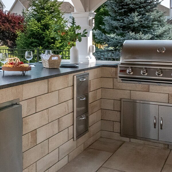 Unilock U-Cara Modular System Pillar Module | Van Beek's