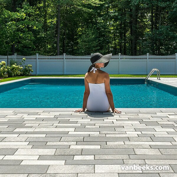 Unilock Umbriano Concrete Coping | Van Beek's