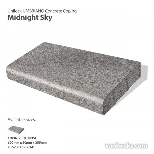Unilock Umbriano Concrete Coping | Van Beek's