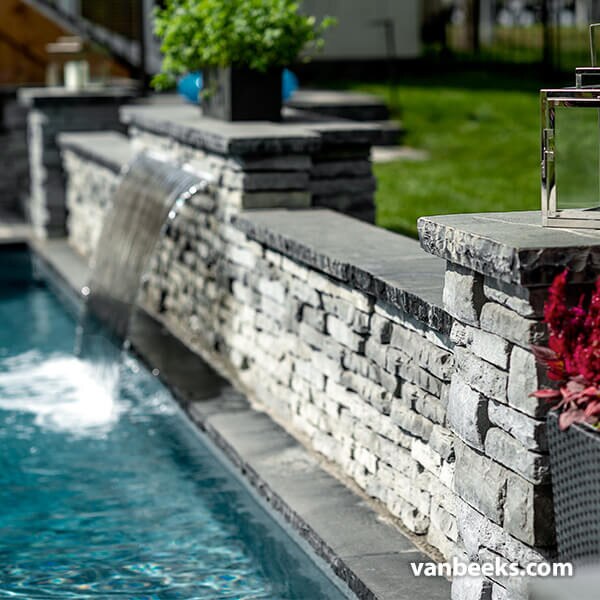 Unilock Umbriano Concrete Coping | Van Beek's