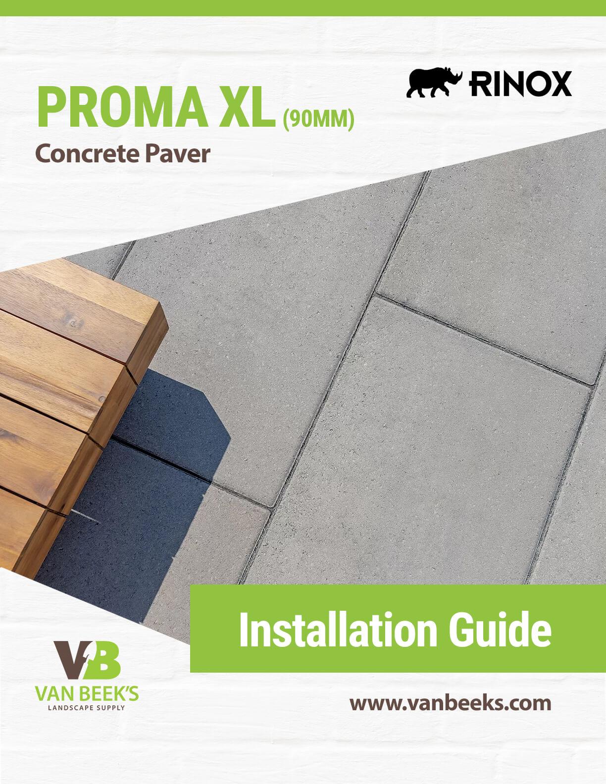 Rinox Proma XL Concrete Slab (60mm) | Van Beek's